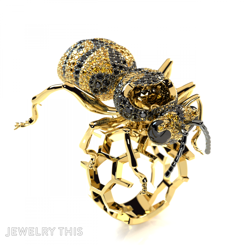 Wasp Ring » JewelryThis - Custom Jewelry