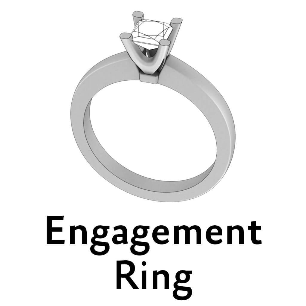 Custom Engagement by JewelryThis