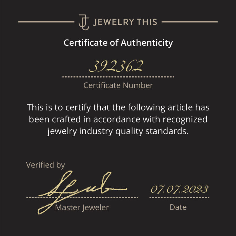 Jewelry Authenticity Certificate Importance » JewelryThis : Custom Jewelry