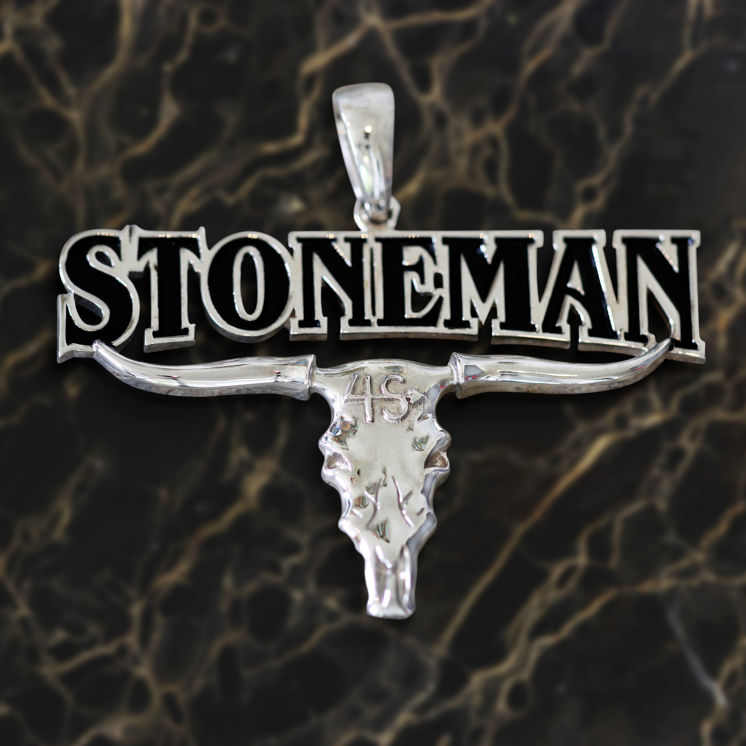 Stoneman Logo Pendant » JewelryThis - Custom Jewelry