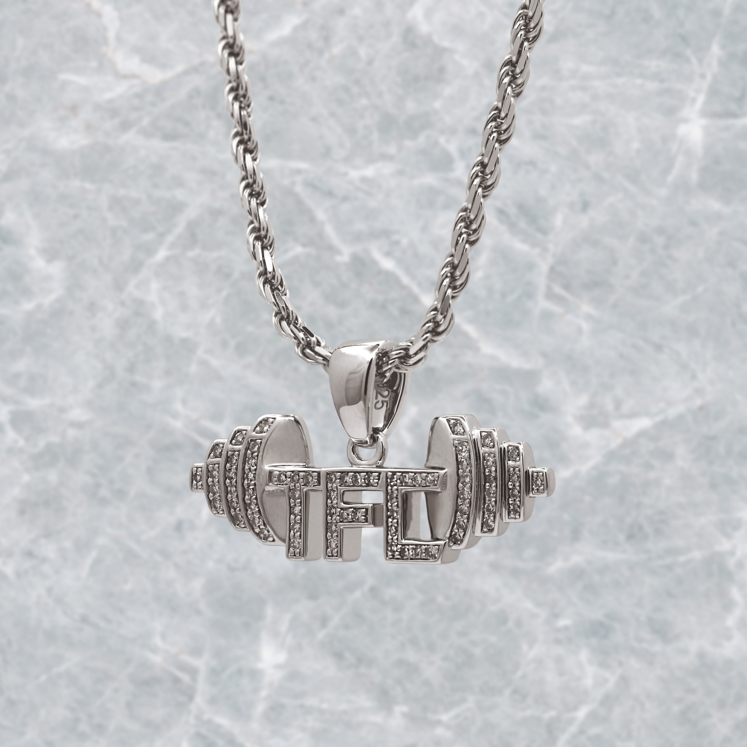 Gym Logo Pendant » JewelryThis - Custom Jewelry