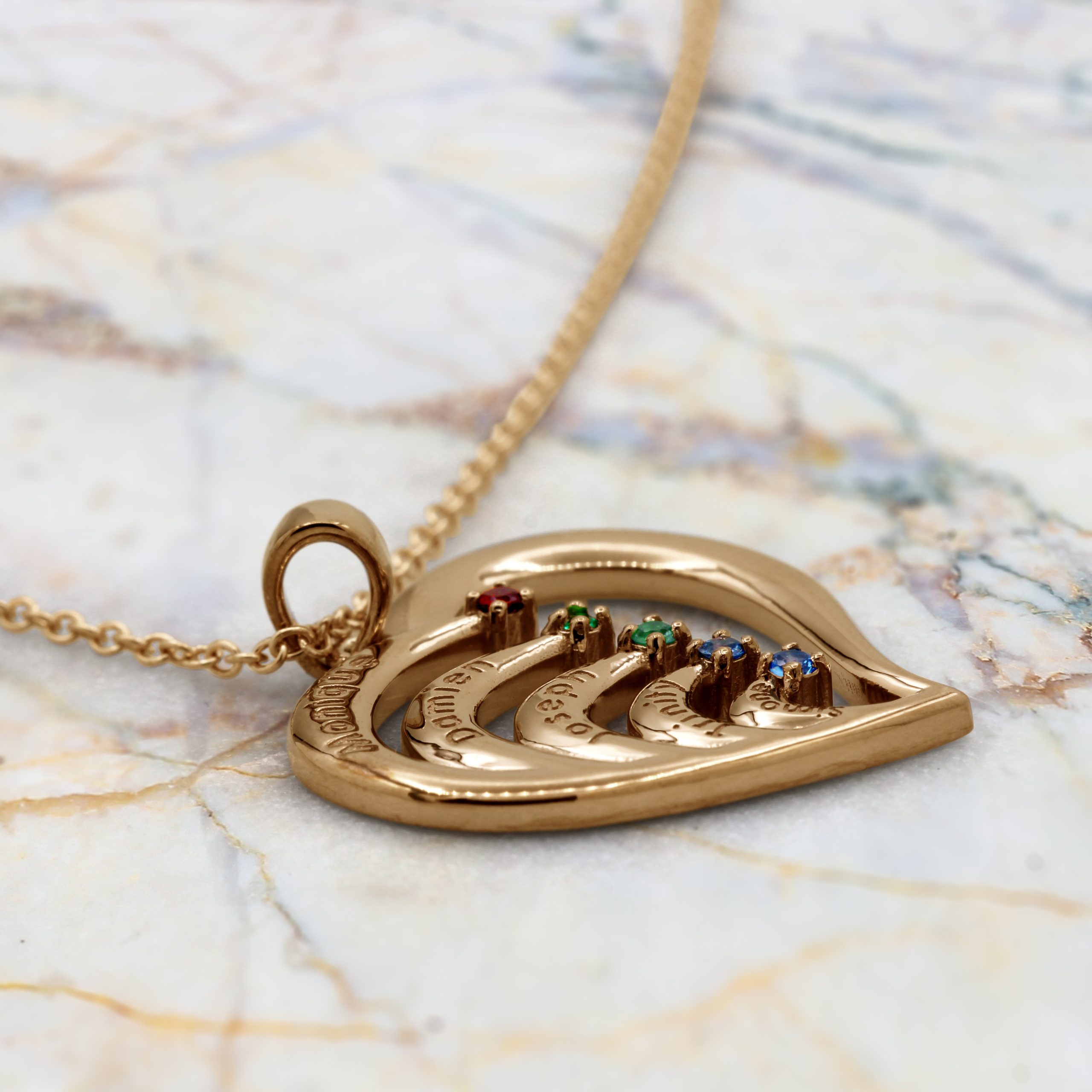 Family Heart Pendant » Custom Jewelry by Jewelrythis