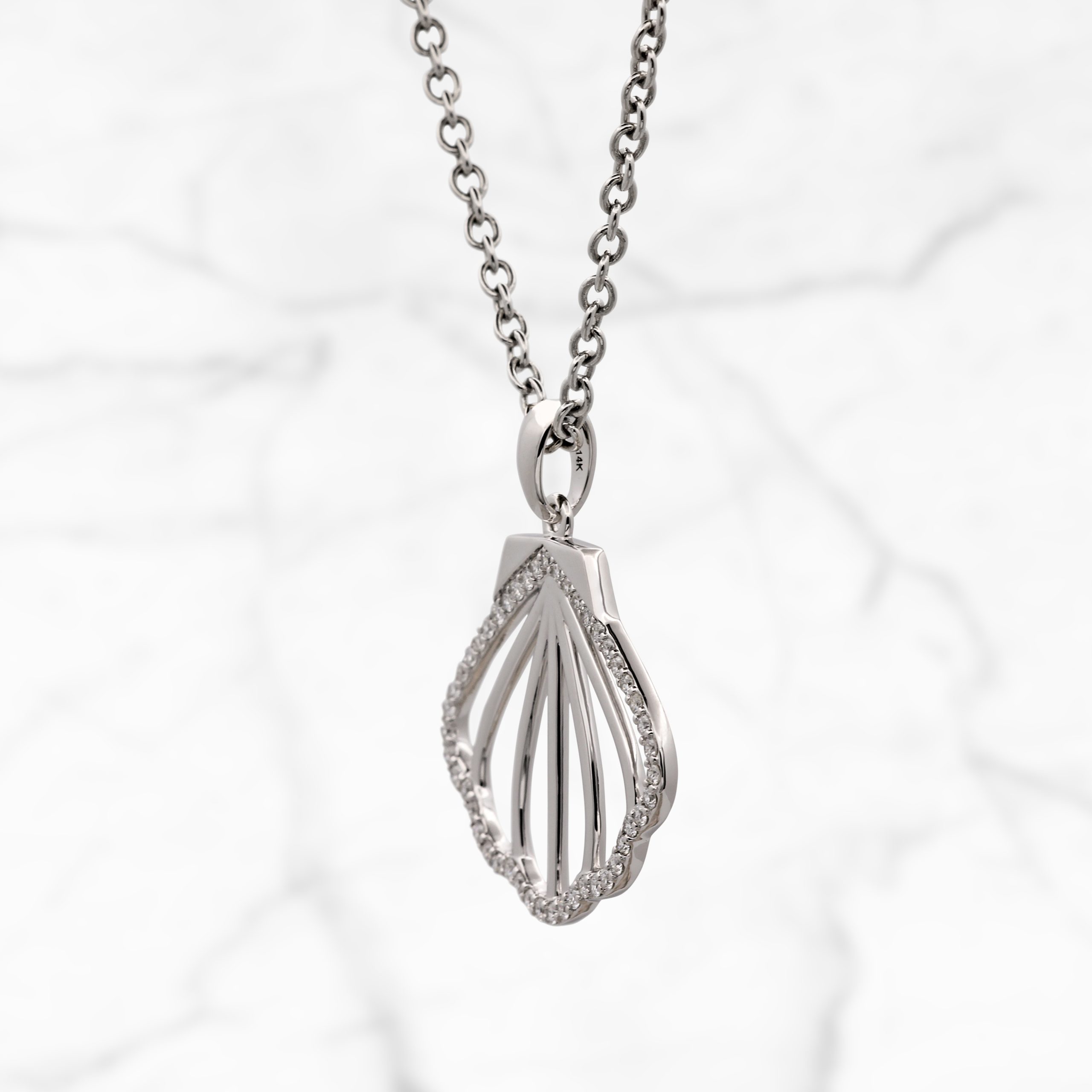 Scalloped Shell Pendant » Custom Jewelry by Jewelrythis