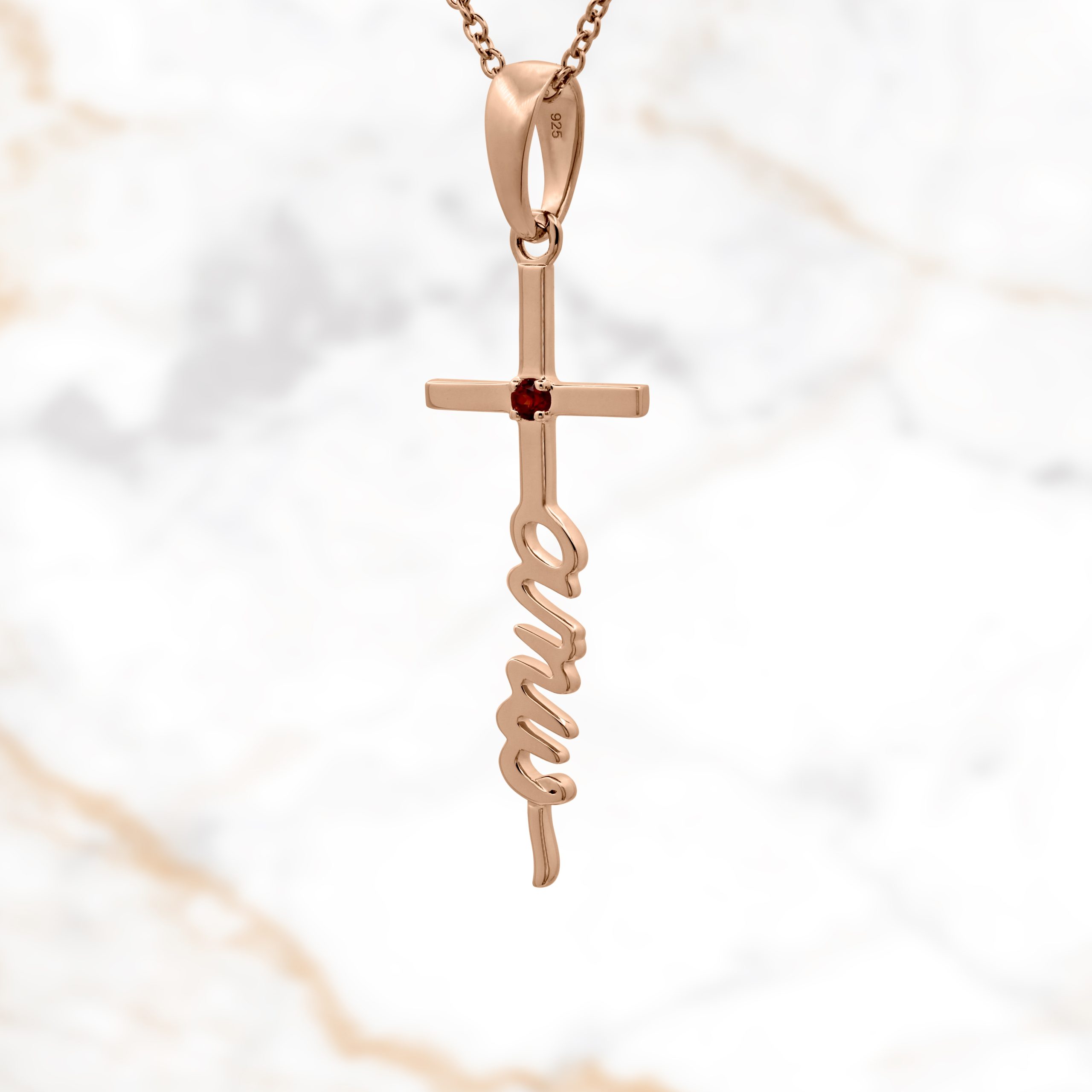 Name Cross Pendant » JewelryThis - Custom Jewelry