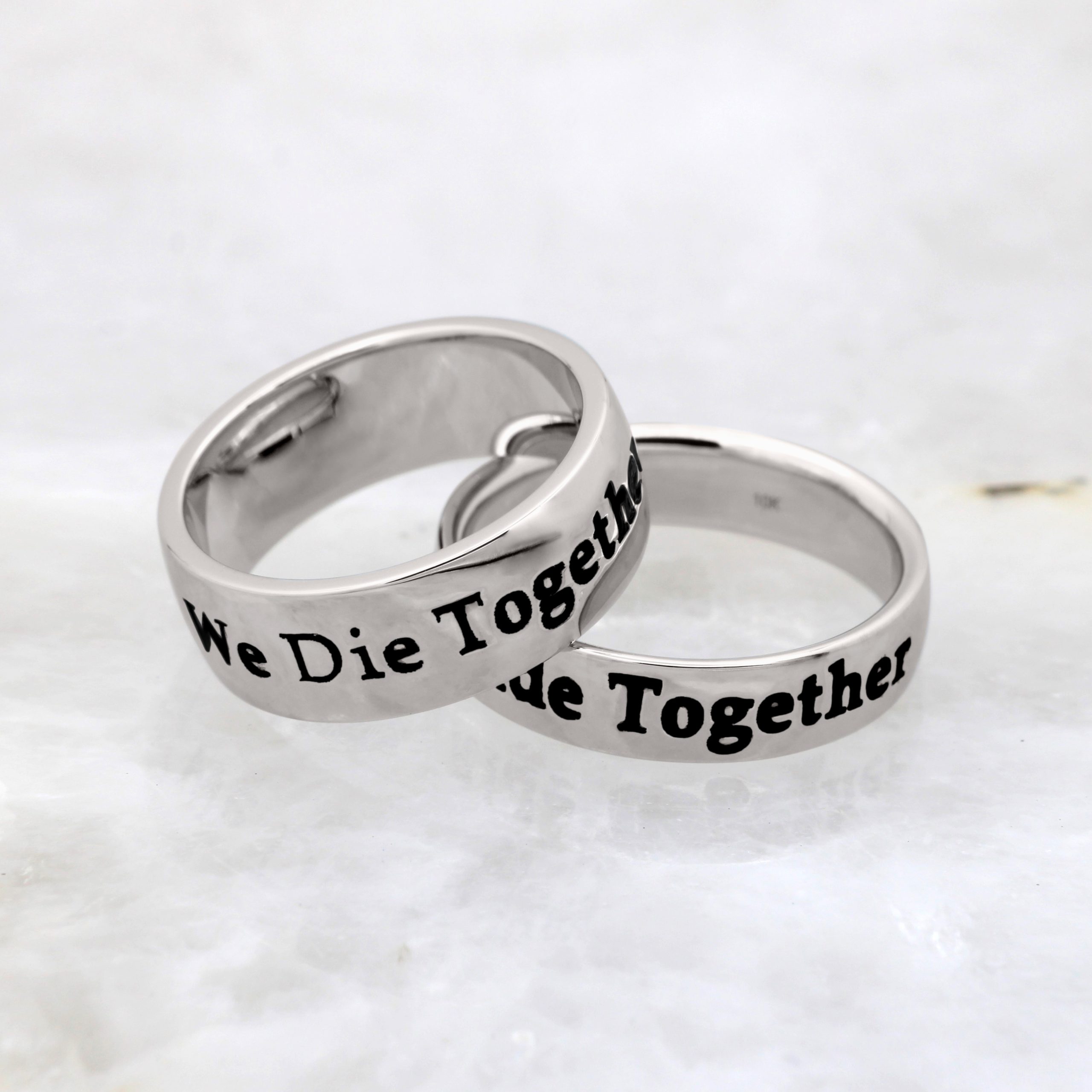 Pair Of Personalized Bands » Custom Jewelry by Jewelrythis