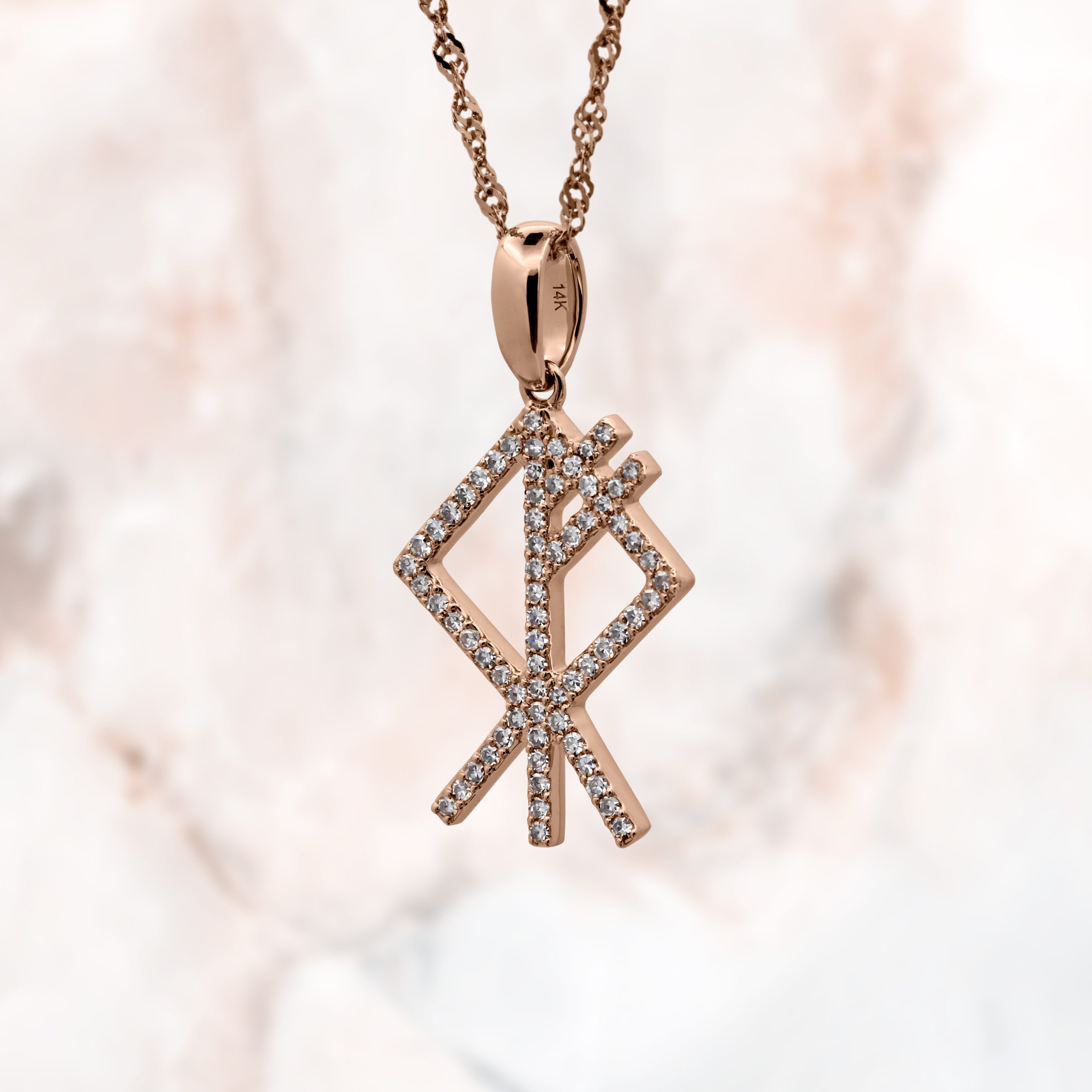 Wolf Rune Pendant » JewelryThis - Custom Jewelry