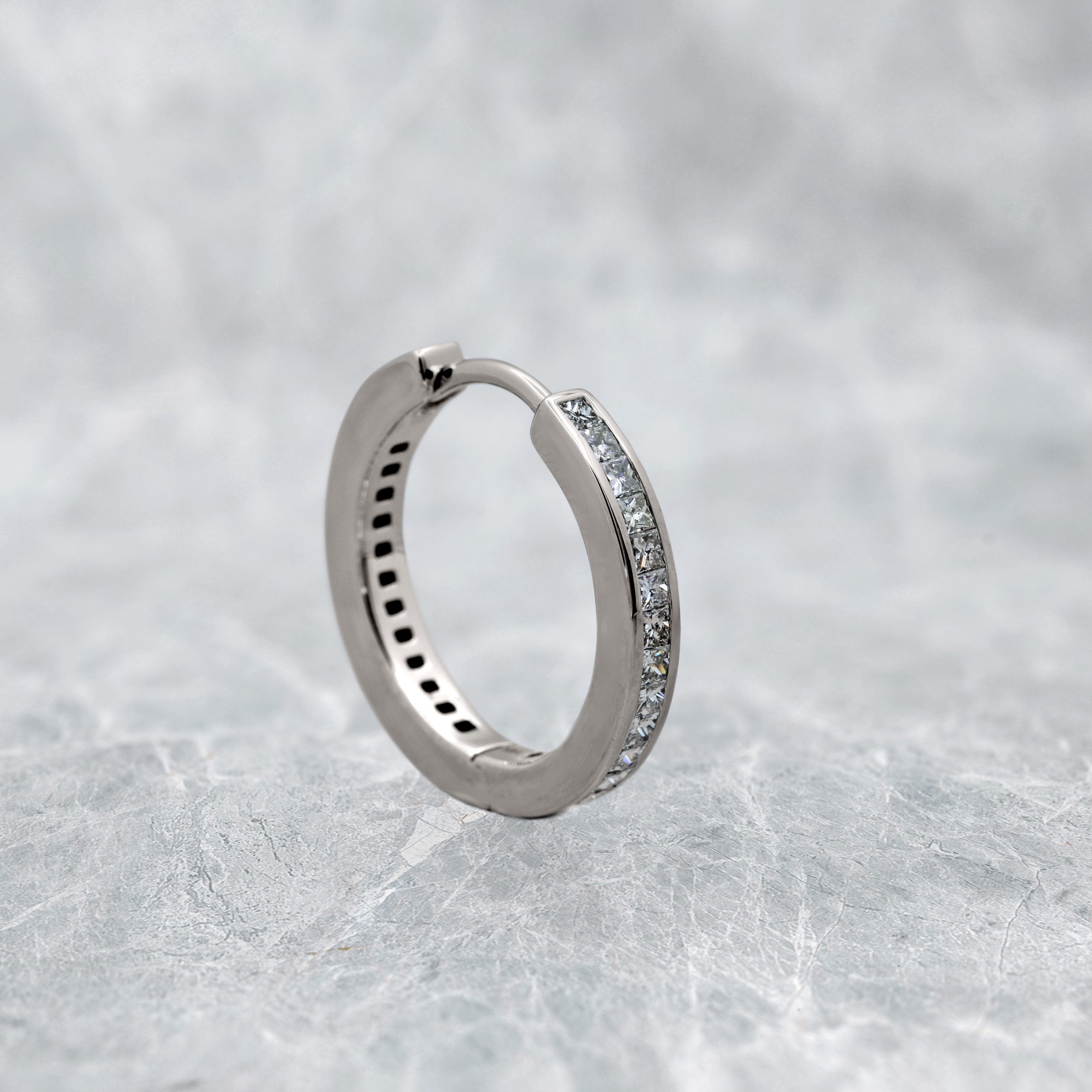 Single Inside Out Hoop Earring » Custom Jewelry by Jewelrythis