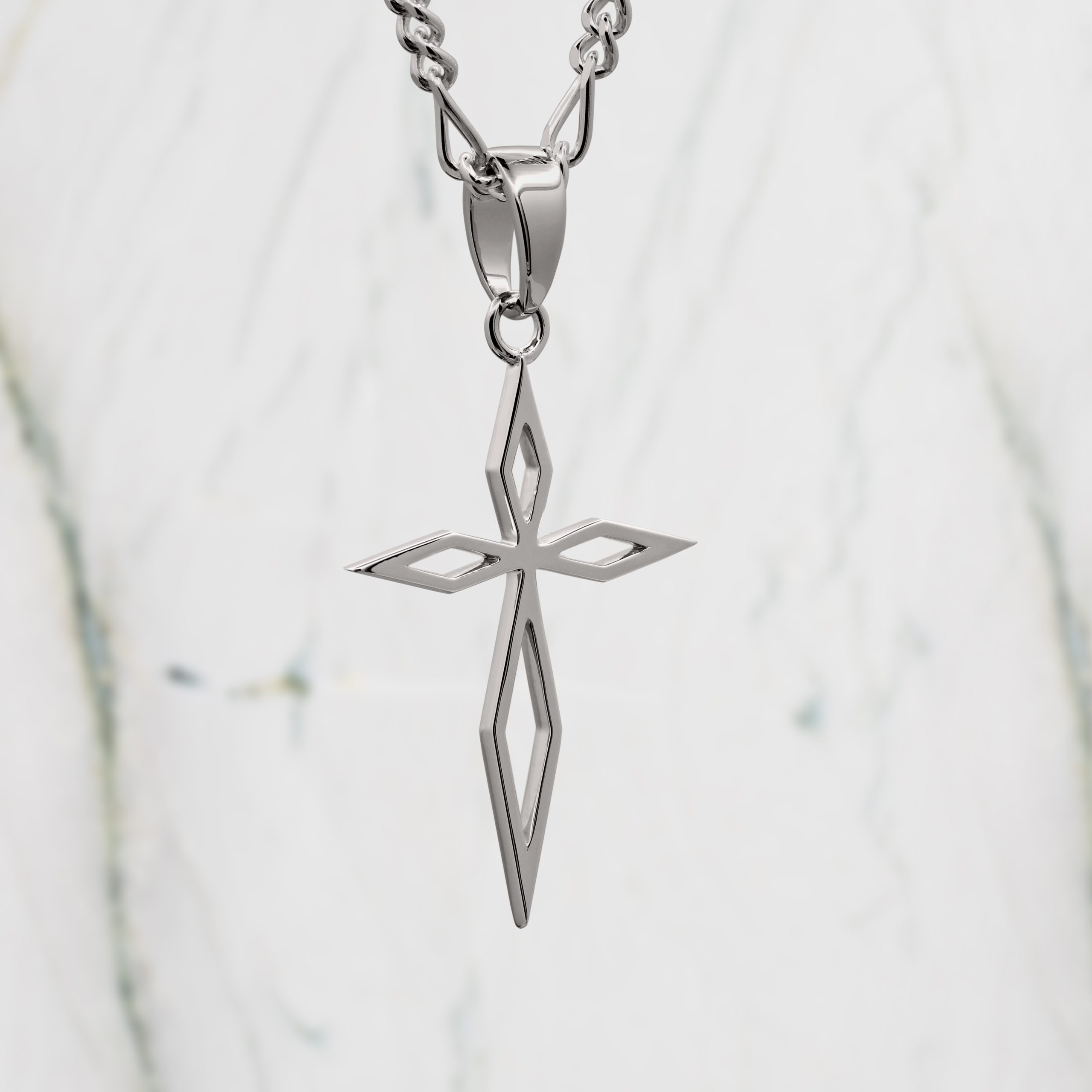 Continuous Loop Cross » JewelryThis - Custom Jewelry