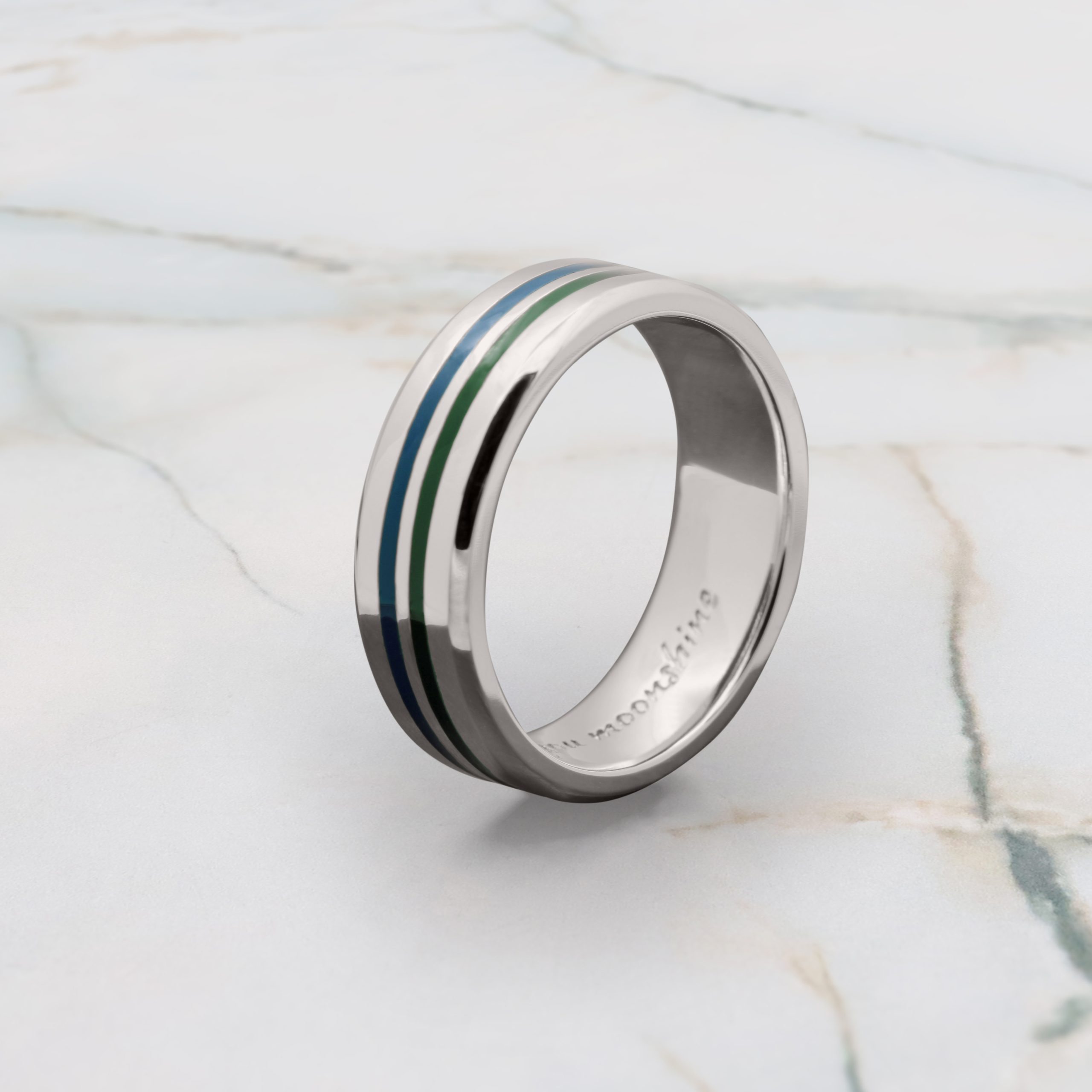 Double Line Wedding Band » JewelryThis - Custom Jewelry