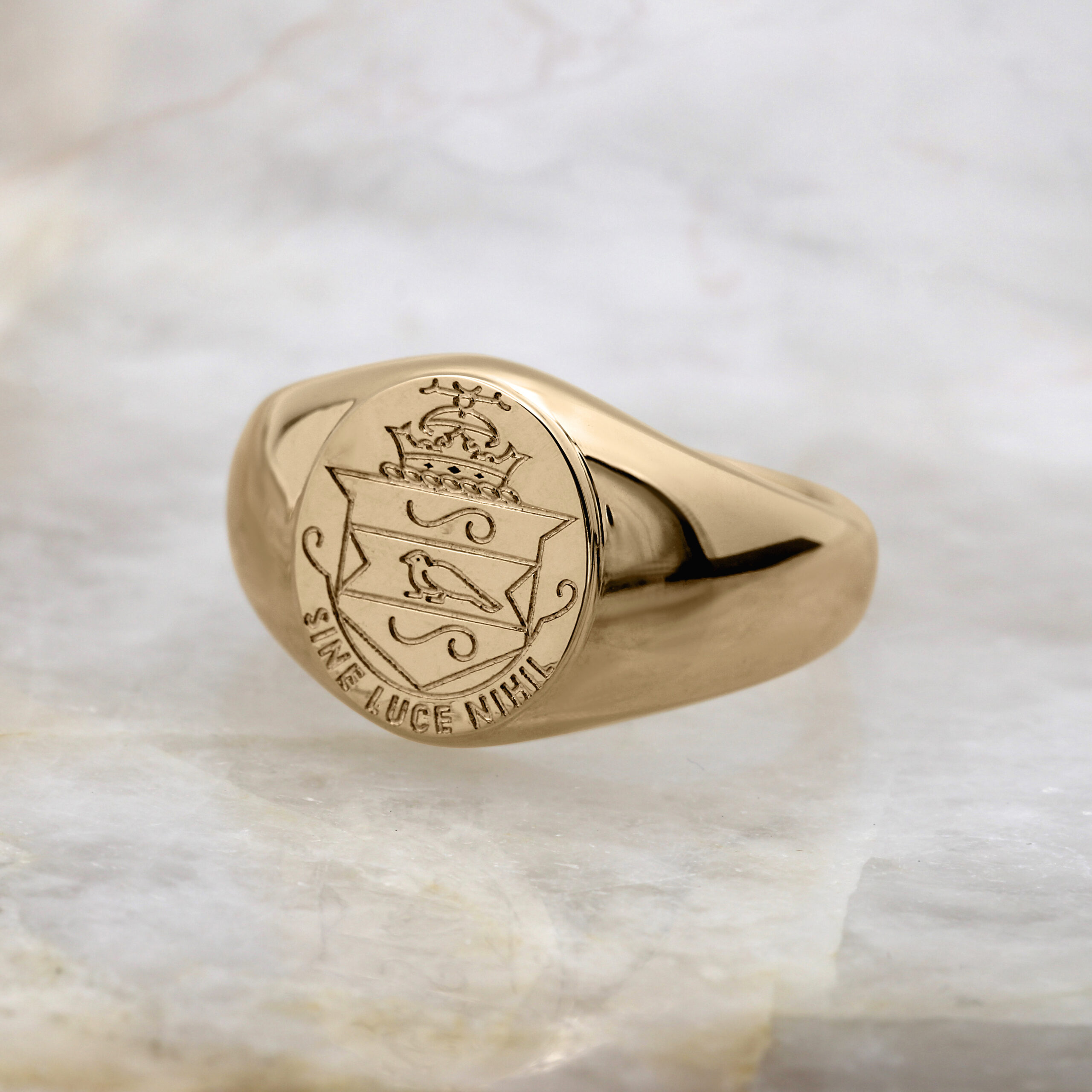 Engraved Family Crest Ring » JewelryThis - Custom Jewelry