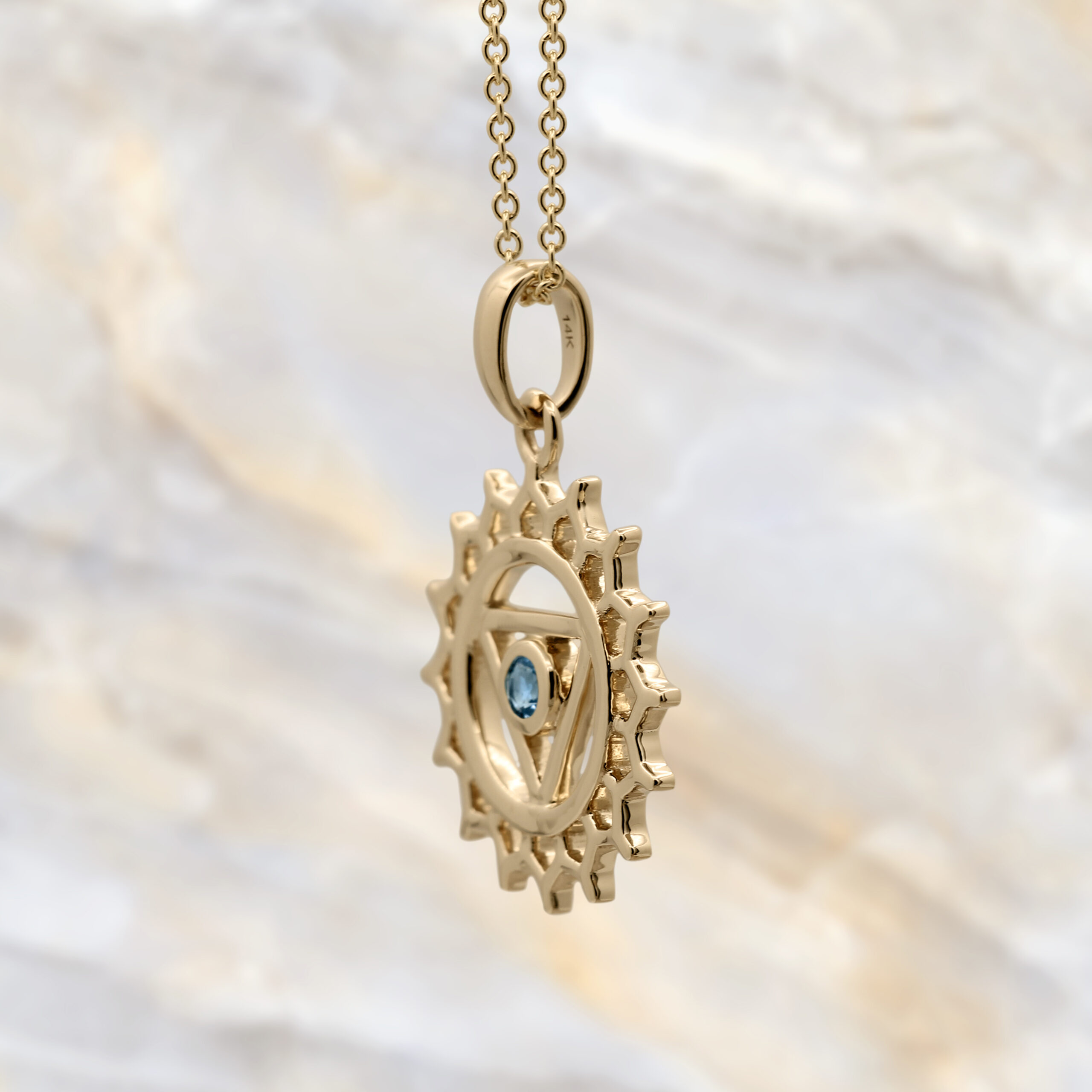 Gold Eye Pendant » Custom Jewelry by Jewelrythis