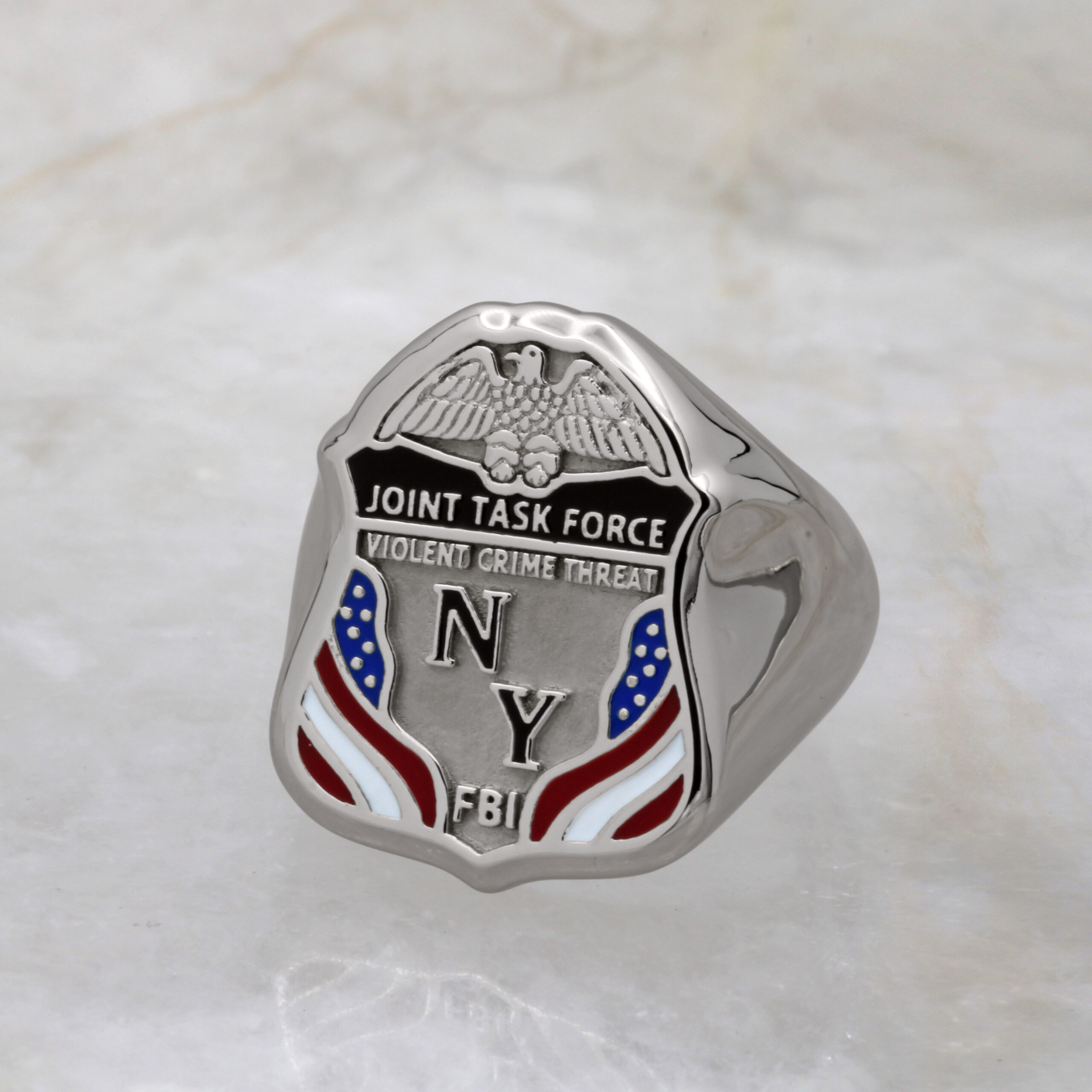 Shield Pinky Rings » JewelryThis - Custom Jewelry