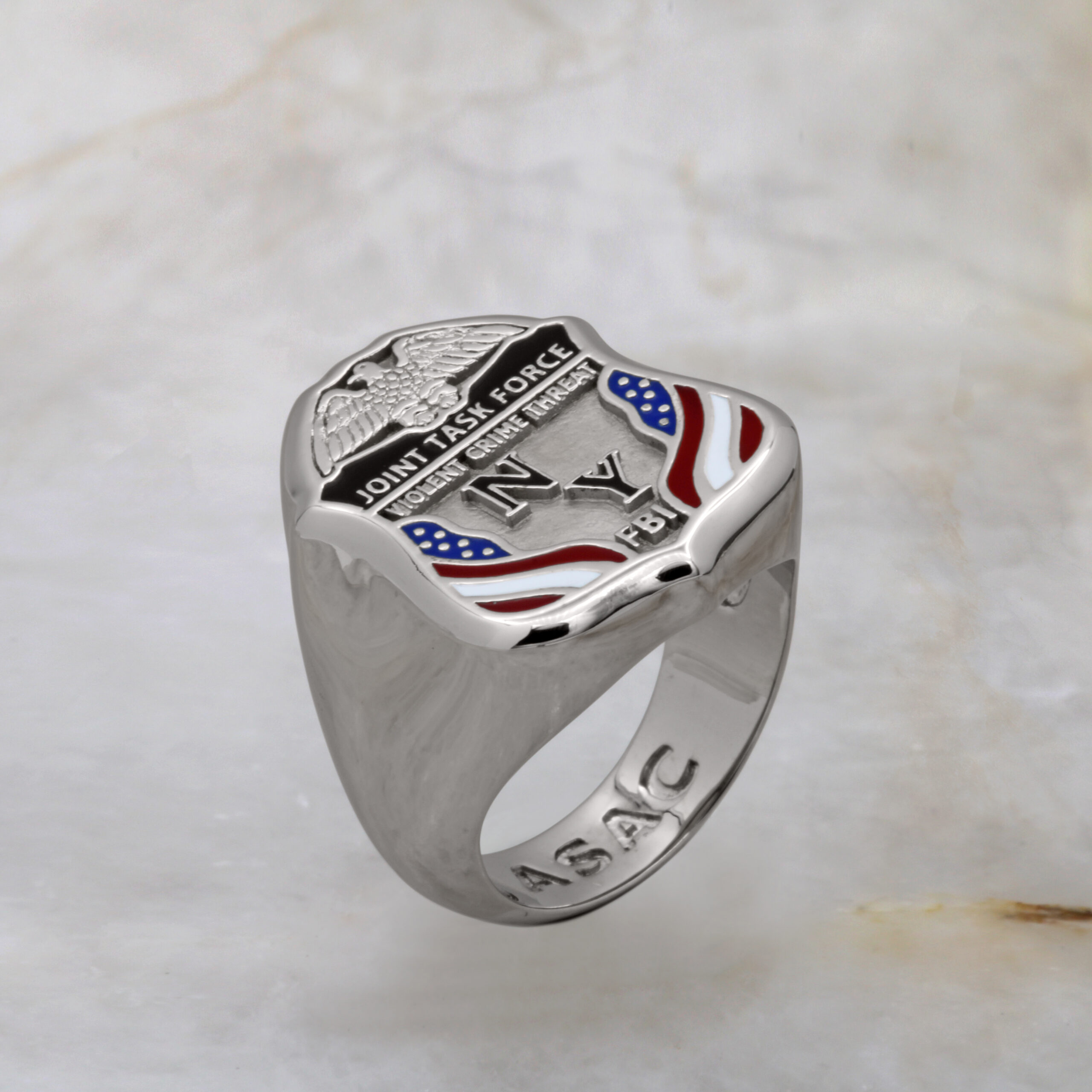 Shield Pinky Rings » JewelryThis - Custom Jewelry