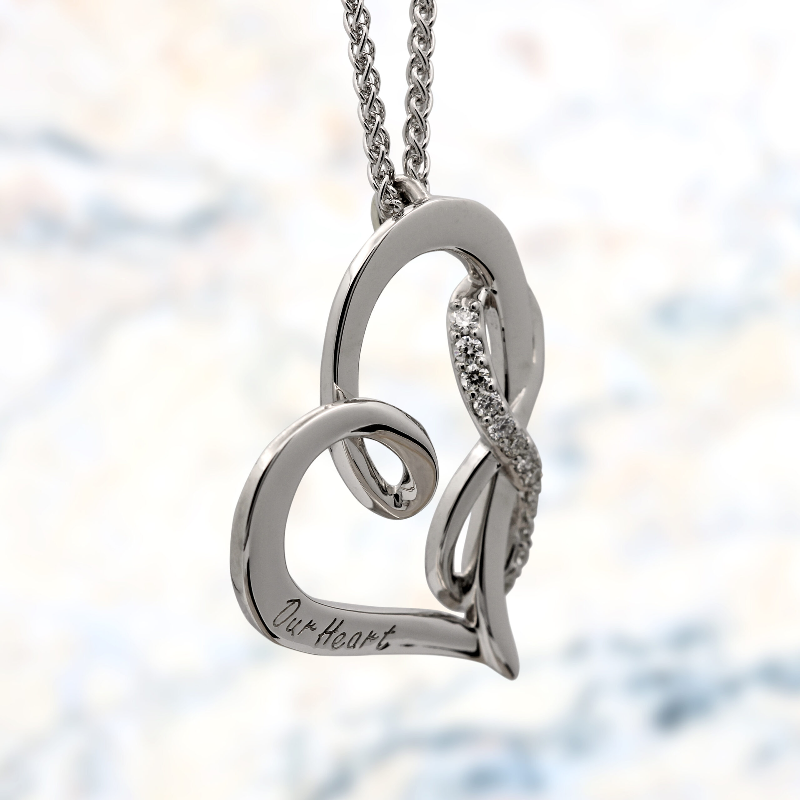 Eternal Love Pendant » JewelryThis - Custom Jewelry