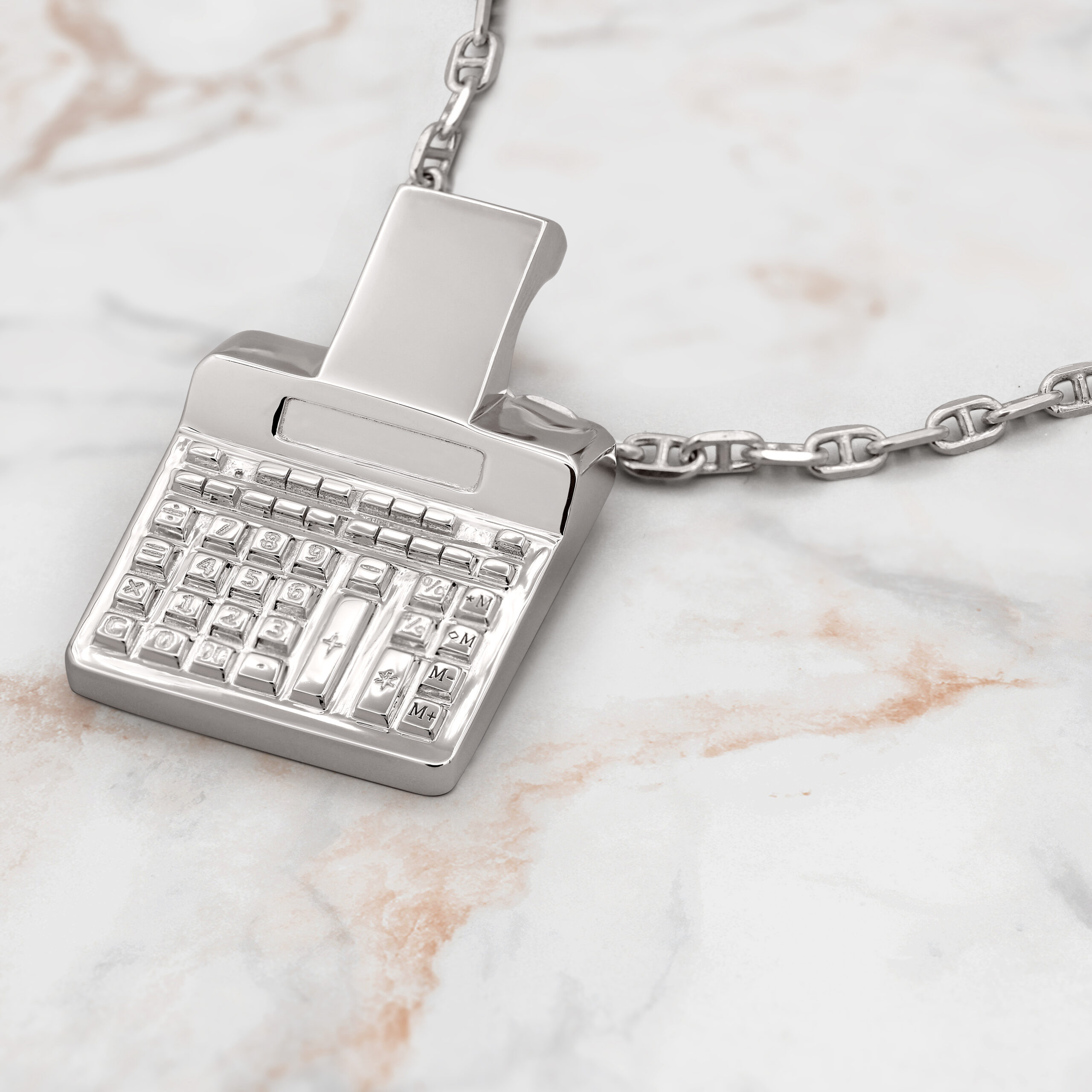 Calculator Pendant » JewelryThis - Custom Jewelry