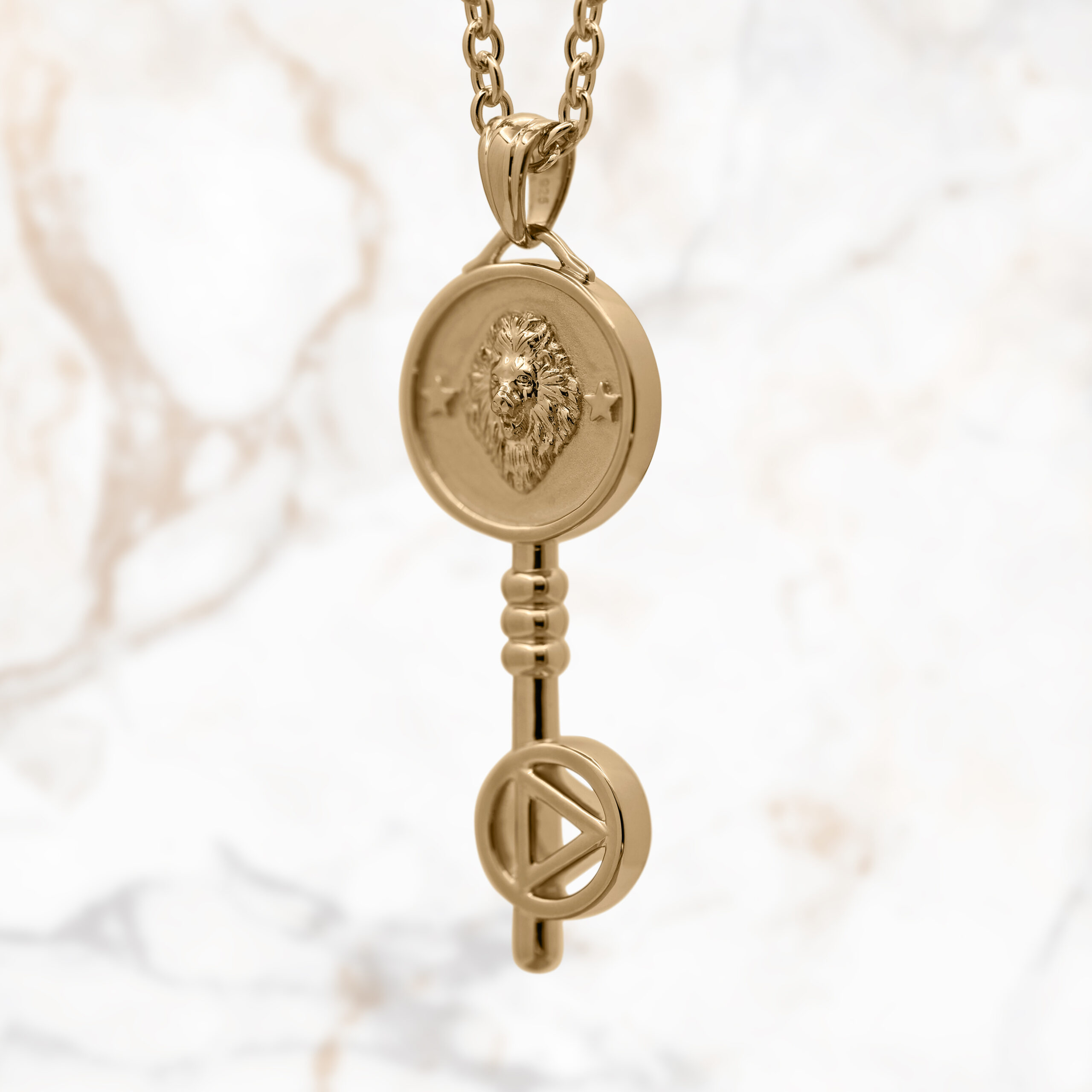 Strength And Guidance Key Pendant » JewelryThis - Custom Jewelry