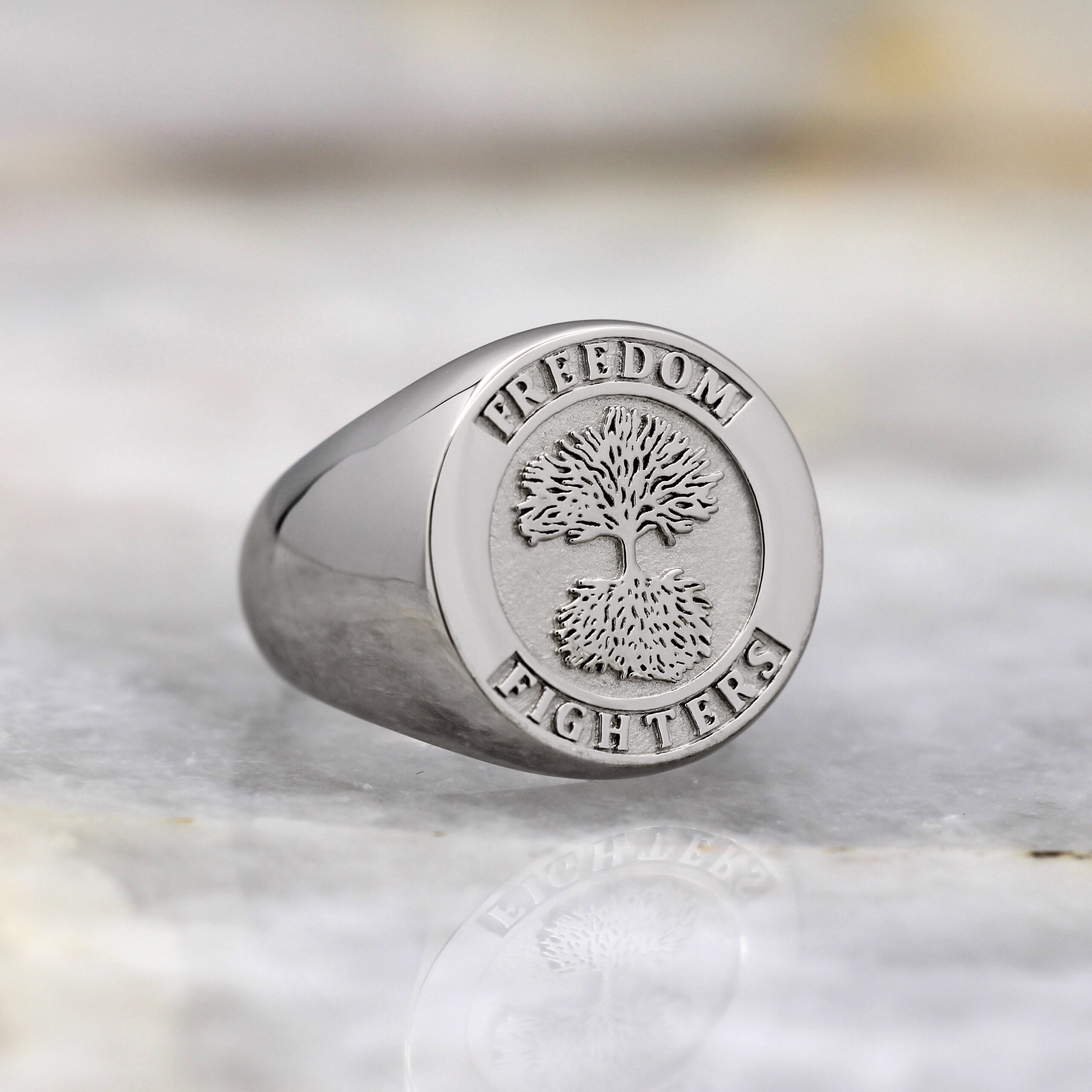 Freedom Fighters Club Ring » JewelryThis - Custom Jewelry